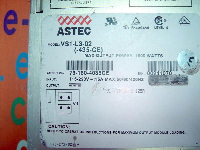 ASTEC VS1-L3-02-435-CE - 裕益科技自動化設備可程式編碼器PLC分散式控制系統DCS