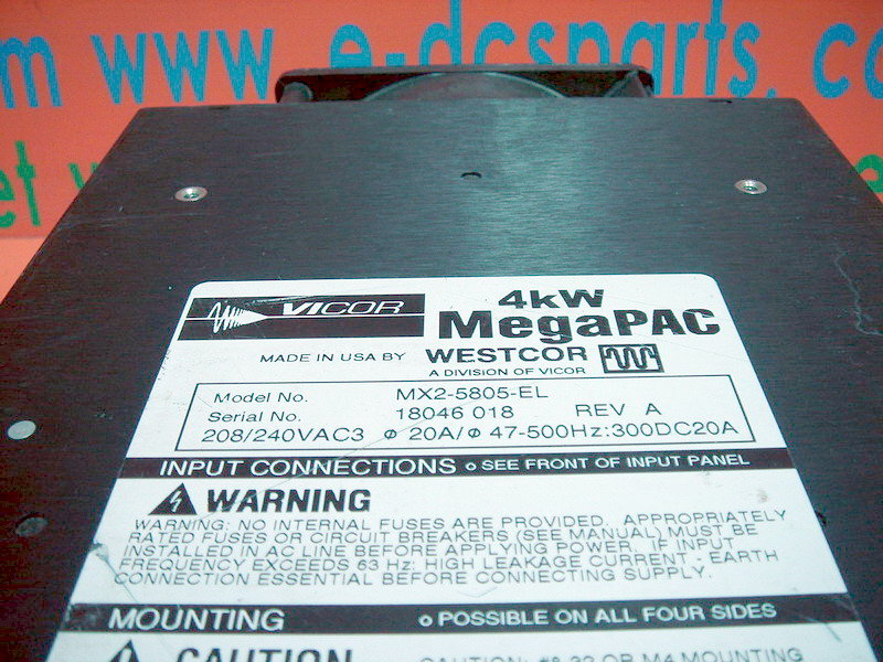MEGAPAC MX2-5805-EL - 裕益科技自動化設備可程式編碼器PLC分散式控制系統DCS