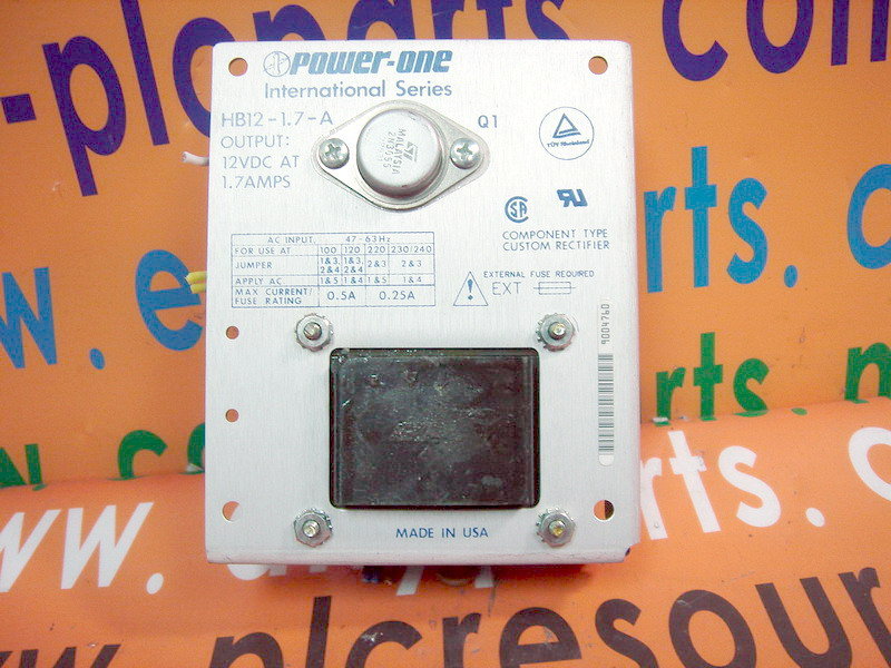 POWER-ONE HB12-1.7-A - 裕益科技自動化設備可程式編碼器PLC分散式控制系統DCS