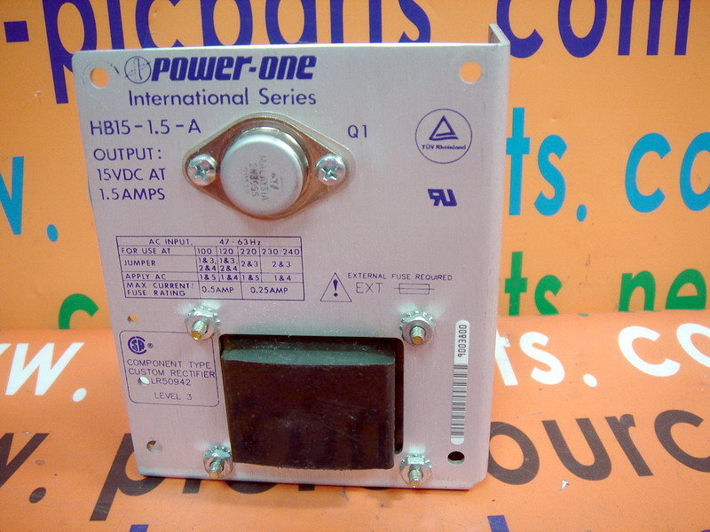 POWER-ONE HB15-1.5-A - 裕益科技自動化設備可程式編碼器PLC分散式控制系統DCS