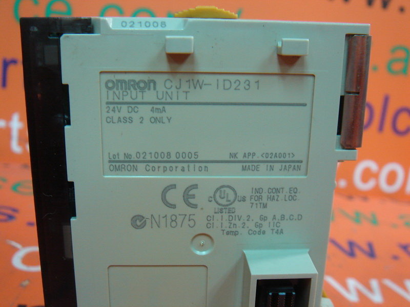 OMRON CJ1W-ID231 - 裕益科技自動化設備可程式編碼器PLC分散式控制系統DCS
