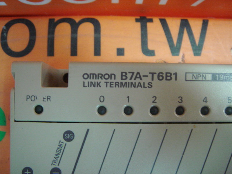 OMRON LINK TERMINALS B7A-T6B1 - 裕益科技自動化設備可程式編碼器PLC分散式控制系統DCS
