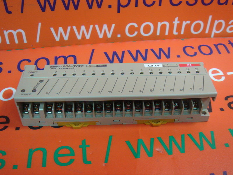 OMRON B7A-T6B1 - PLC DCS SERVO Control MOTOR POWER SUPPLY IPC ROBOT