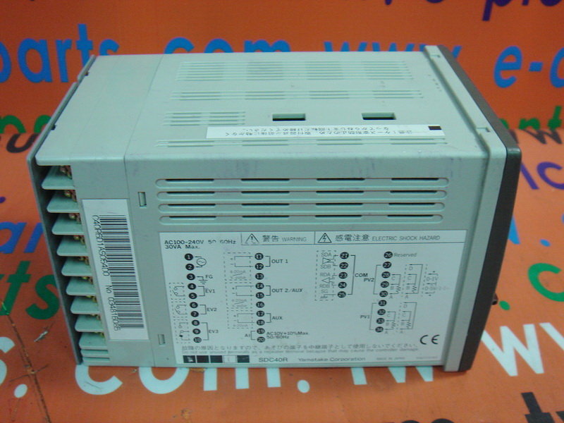 YAMATAKE SDC40 / SDC40R / C40R6D1AS054D0 - 裕益科技自動化設備可程式編碼器PLC分散式控制系統DCS