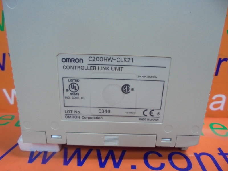OMRON CONTROLLER LINK UNIT C200HW-CLK21 - 裕益科技自動化設備可程式編碼器PLC分散式控制系統DCS