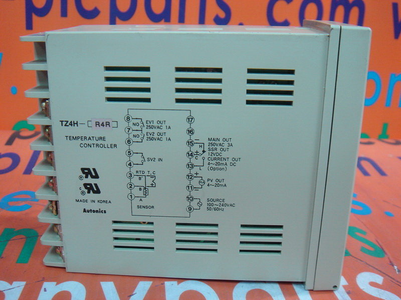 AUTONICS TEMPERATURE CONTROLLER TZ4H-R4R - 裕益科技自動化設備可程式編碼器PLC分散式控制系統DCS