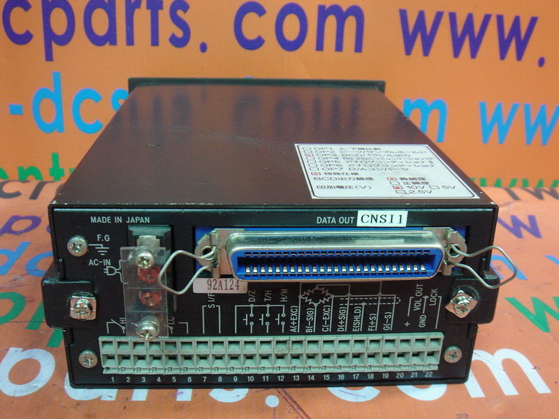 DIGITAL INDICATOR UNIPULSE F360A - PLC DCS SERVO Control MOTOR POWER ...