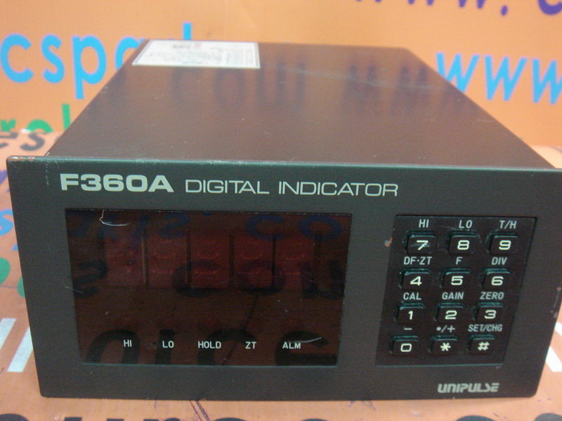 DIGITAL INDICATOR UNIPULSE F360A - PLC DCS SERVO Control MOTOR POWER ...