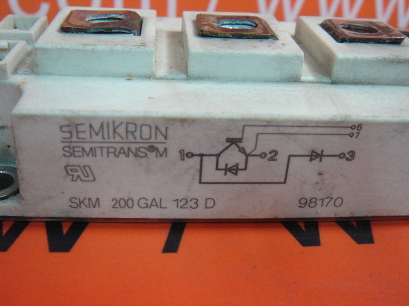 SEMIKRON SKM 200 GAL 123D - PLC DCS SERVO Control MOTOR POWER SUPPLY ...