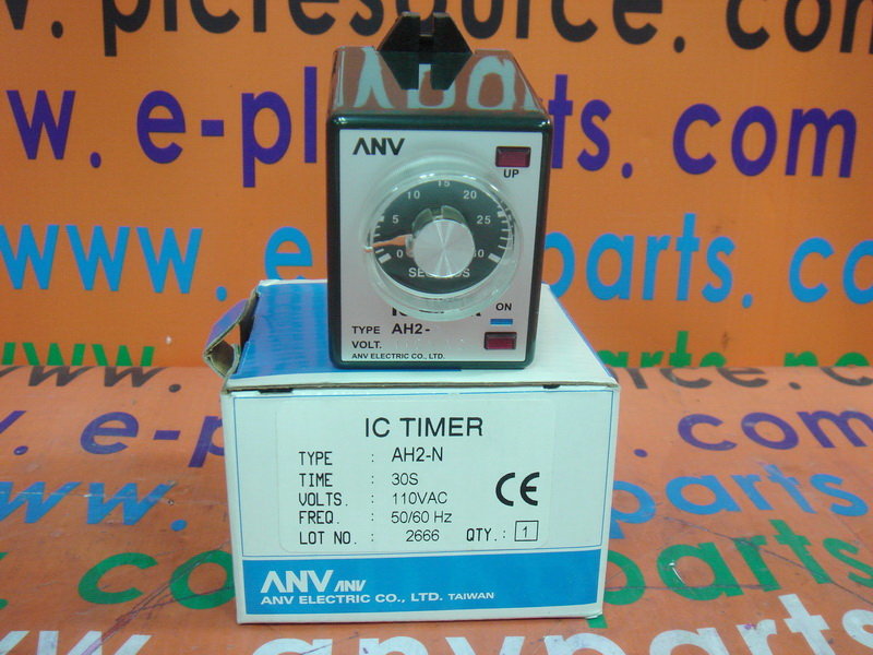 ANV IC TIMER AH2-N TIME:30S 110V - PLC DCS SERVO Control MOTOR POWER ...