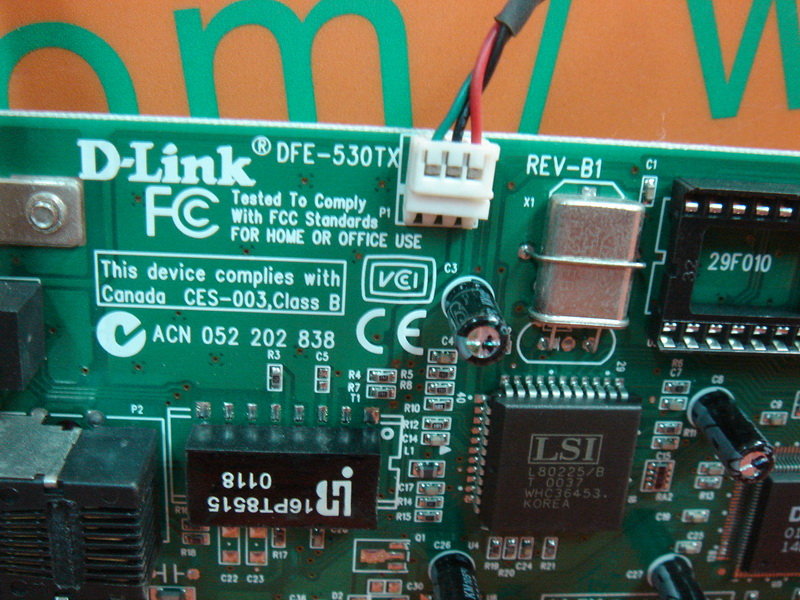 D-LINK DFE-530TX REV-B1 - PLC DCS SERVO Control MOTOR POWER SUPPLY IPC ...