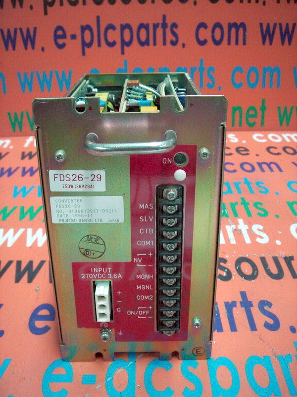 FUJITSU FDS26-29 - 裕益科技自動化設備可程式編碼器PLC分散式控制系統DCS