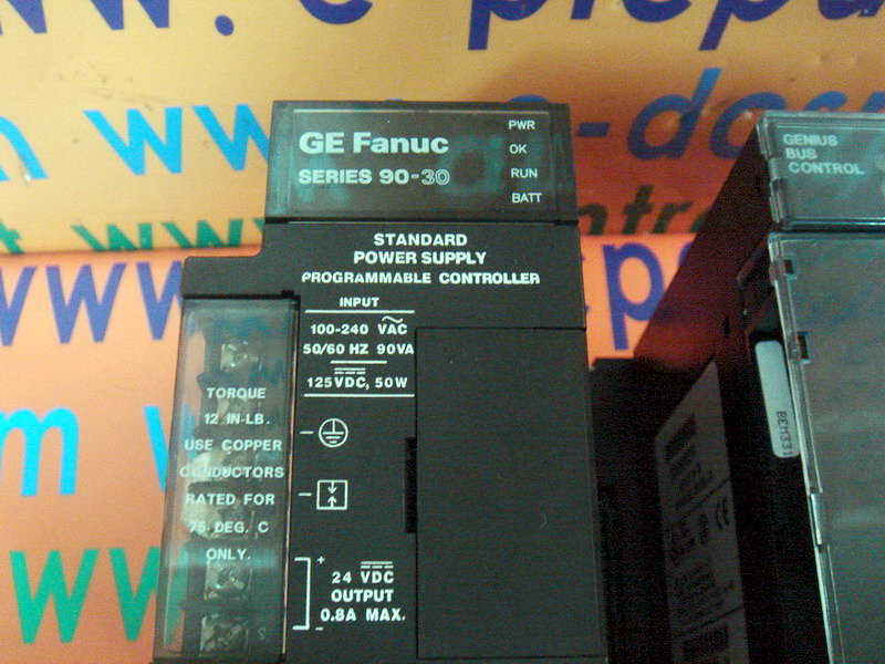 GE FANUC SERIES 90-30 - 裕益科技自動化設備可程式編碼器PLC分散式控制系統DCS