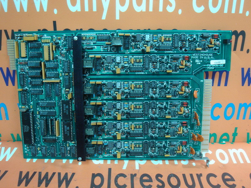 WESTINGHOUSE DCS WDPF 7QAW 7379A31G05 - 裕益科技自動化設備可程式編碼器PLC分散式控制系統DCS