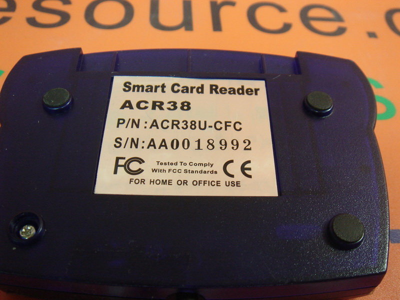 ACS ACR38U-CFC SMART CARD READER - 裕益科技自動化設備可程式編碼器PLC分散式控制系統DCS