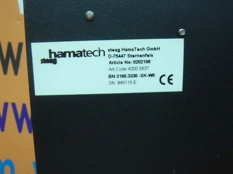 HAMATECH 3180 .3330-SK-W8 - PLC DCS SERVO Control MOTOR POWER SUPPLY ...