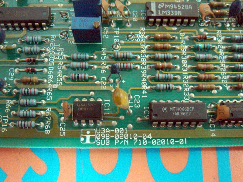 I SUB U3A-001/ 098-02010-04 / 710-02010-01 - PLC DCS SERVO Control ...