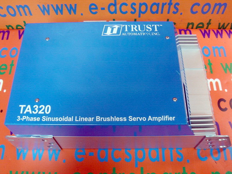 TRUST SERVO AMPLIFIER TA320 - 裕益科技自動化設備可程式編碼器PLC分散式控制系統DCS