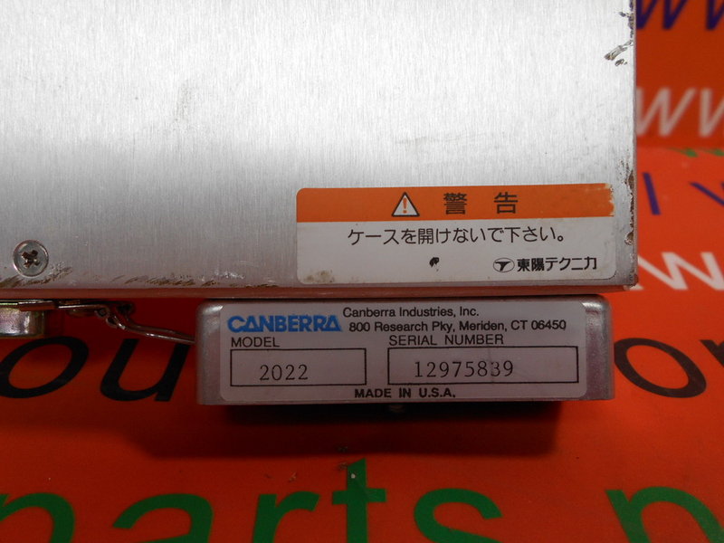 CANBERRA 2022 AMPLIFIER - PLC DCS SERVO Control MOTOR POWER SUPPLY IPC ...