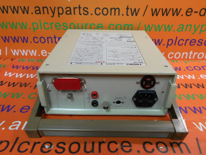 HIOKI 3171 DIGITAL PRINTER - 裕益科技自動化設備可程式編碼器PLC分散式控制系統DCS