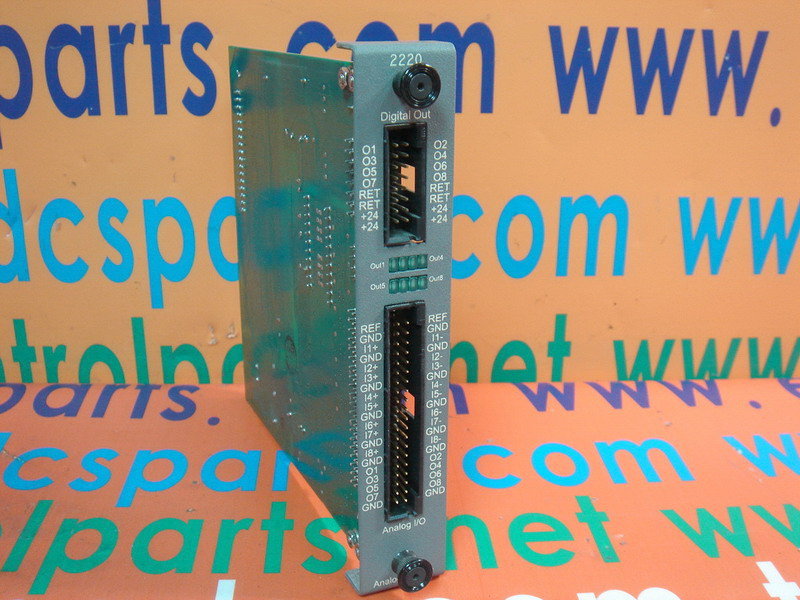 CONTROL TECHNOLOGY CORPORATION 2220 - PLC DCS SERVO Control MOTOR POWER ...