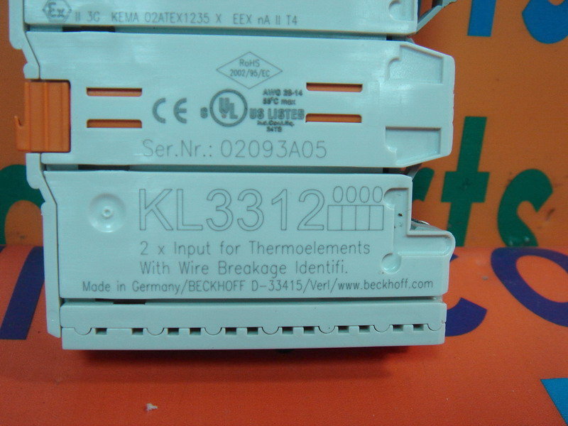 BECKHOFF KL3312 - 裕益科技自動化設備可程式編碼器PLC分散式控制系統DCS