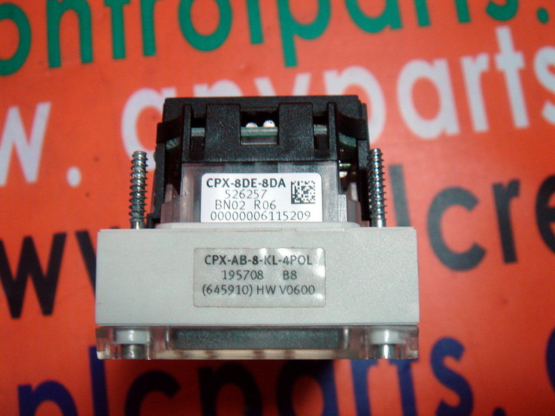FESTO CPX-AB-8-KL-4POL 195708 B8 (645910)HW V0600 w/ CPX-8DE-8DA 526257 ...