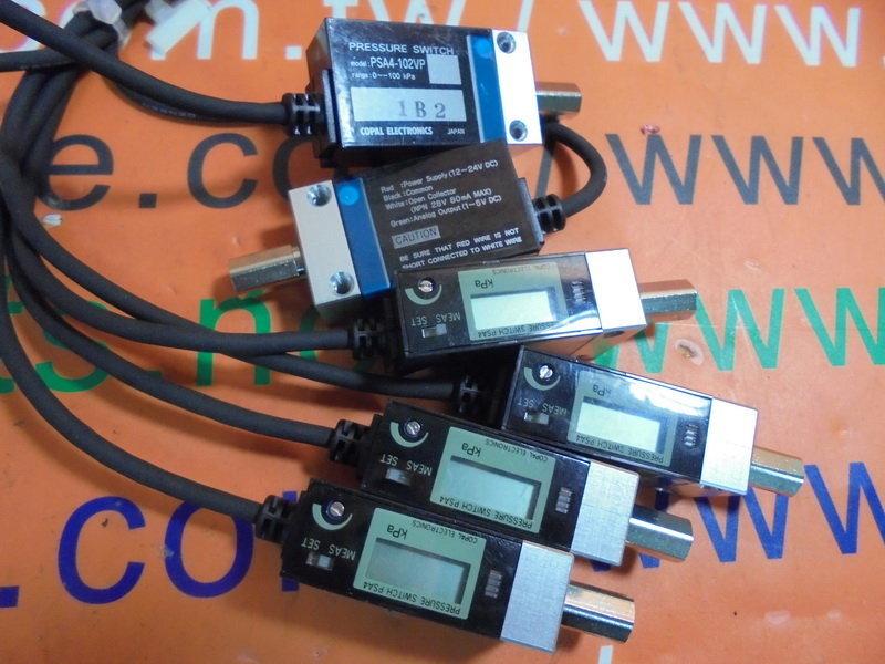 COPAL ELECTRONICS PSA4-102VP PRESSURE SWITCH - PLC DCS SERVO Control ...