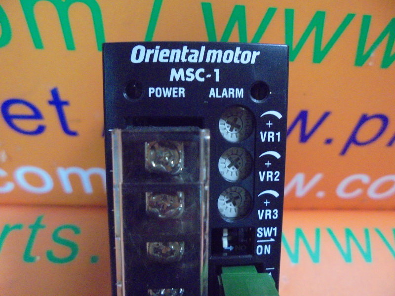 Orientalmotor MSC-1 speed contraller - 裕益科技自動化設備可程式編碼器PLC分散式控制系統DCS