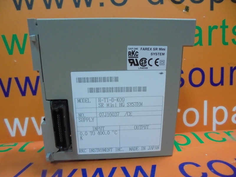 RKC H-T1-D-K09 SR MINI HG SYSTEM - 裕益科技自動化設備可程式編碼器PLC分散式控制系統DCS