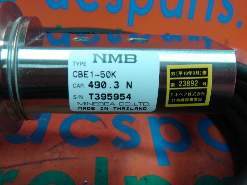 MINEBEA CBE1-50K NMB LOAD CELL - 裕益科技自動化設備可程式編碼器PLC分散式控制系統DCS