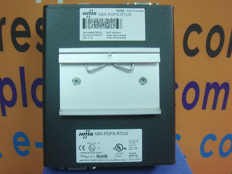 HMS AB7850-B / ABX-PDPS-RTUS - 裕益科技自動化設備可程式編碼器PLC分散式控制系統DCS