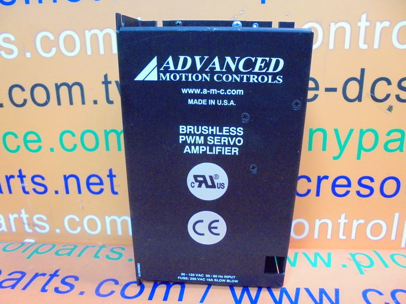 ADVANCED BRUSHLESS PWM SERVO AMPLIFIER B25A20ACR - PLC DCS SERVO ...