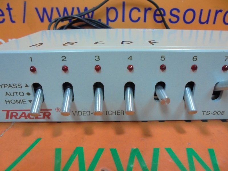 TRACER VIDEO SWITCHER TS-908 - 裕益科技自動化設備可程式編碼器PLC分散式控制系統DCS