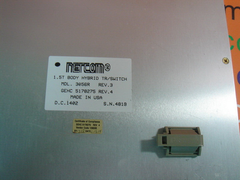 NETCOM 3056R 1.5T BODY HYBRID TR SWITCH 2013NOV09 2013OCT16 - PLC DCS ...