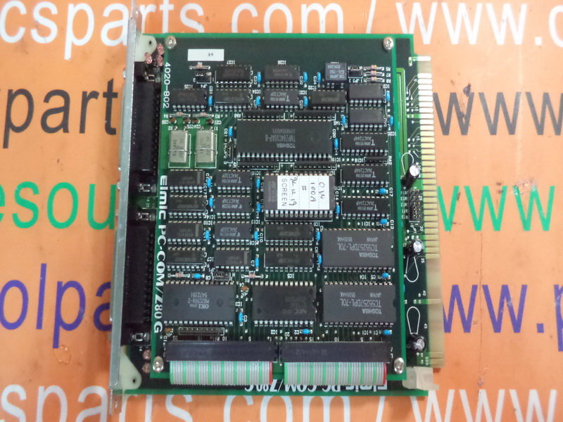 Elmic PC-COM/Z80G 4020-801 PC-COM/Z80G 4020-802 - PLC DCS SERVO Control ...