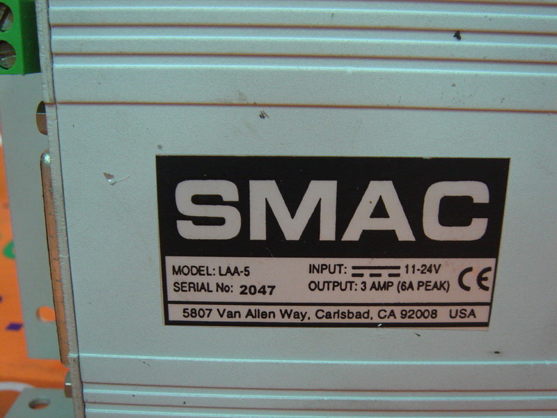 SMAC LAA-5 - 裕益科技自動化設備可程式編碼器PLC分散式控制系統DCS