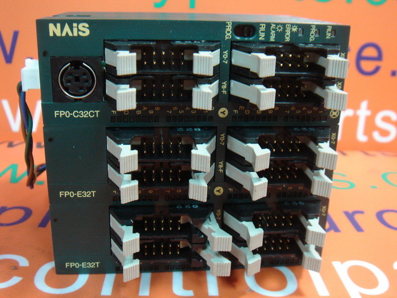 NAIS FPO-C32CT / FPO-E32T / FPO-E32T - PLC DCS SERVO Control MOTOR ...