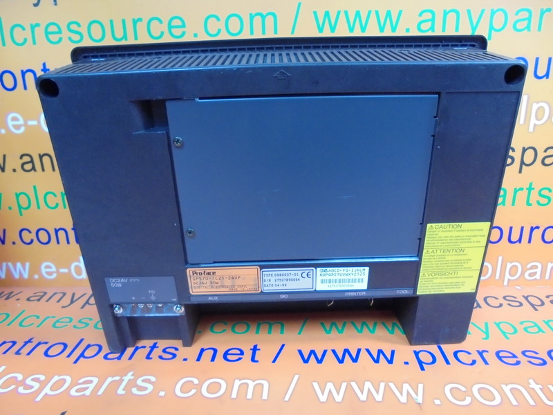 Pro-face QUICK PANEL GP570-TC21-24VP - 裕益科技自動化設備可程式編碼器PLC分散式控制系統DCS