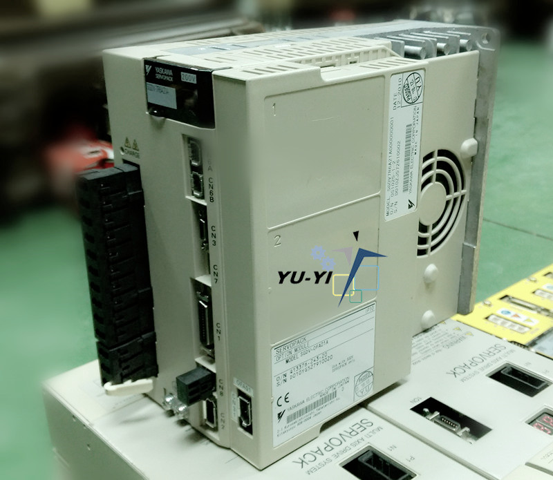 YASKAWA SERVOPACK SGDV-7R6A21A/OPTION MODULE SGDV-OFA01A ...