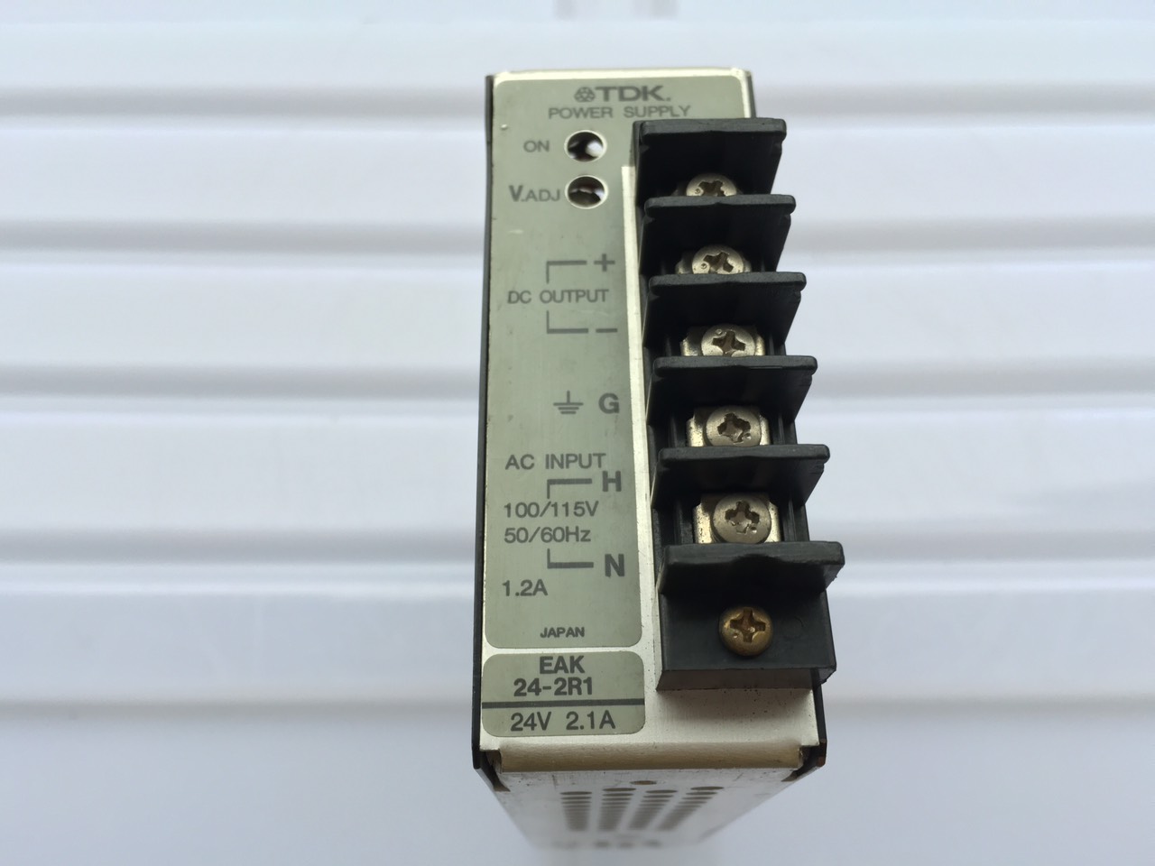 TDK POWER SUPPLY EAK 24-2R1 100/115V 50/60Hz - 裕益科技自動化設備可程式編碼器PLC分散式控制系統DCS