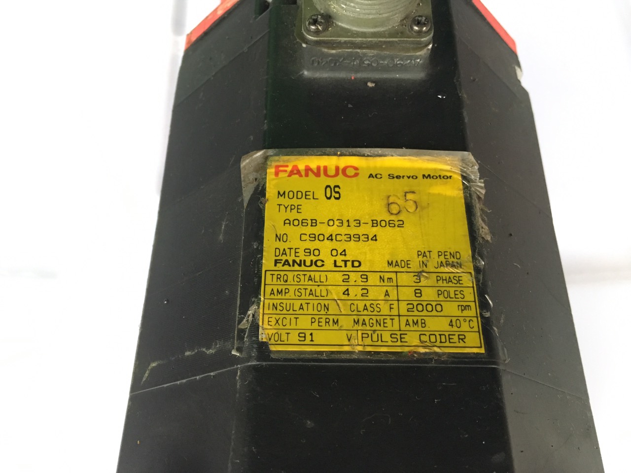 FANUC OS A06B-0313-B062 - 裕益科技自動化設備可程式編碼器PLC分散式控制系統DCS