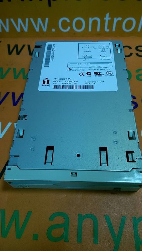 IOMEGA ZIP DRIVE 100MB INTERNAL IDE Z100ATAPI - 裕益科技自動化設備可程式編碼器PLC分散式控制 ...