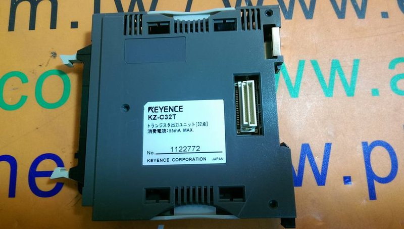 KEYENCE I/O MODULE KZ-C32T - 裕益科技自動化設備可程式編碼器PLC分散式控制系統DCS