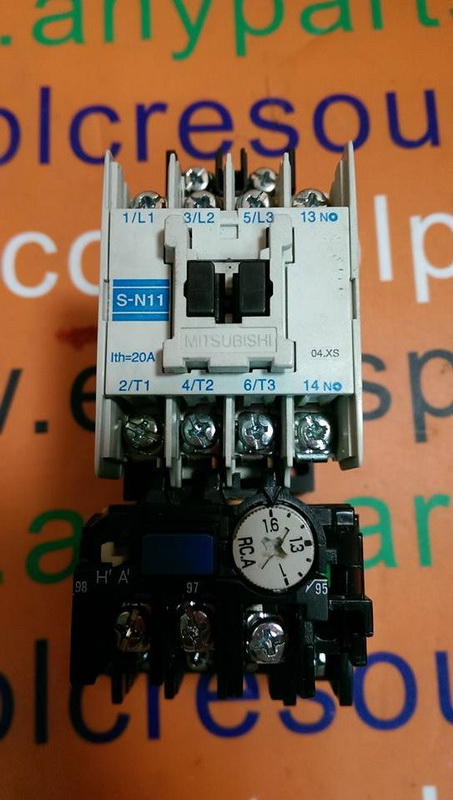 MITSUBISHI MAGNETIC CONTACTOR S-N11 - PLC DCS SERVO Control MOTOR POWER ...