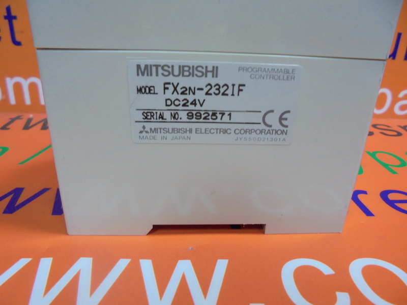 MITSUBISHI PROGRAMMABLE CONTROLLER FX2N-232IF - PLC DCS SERVO Control ...