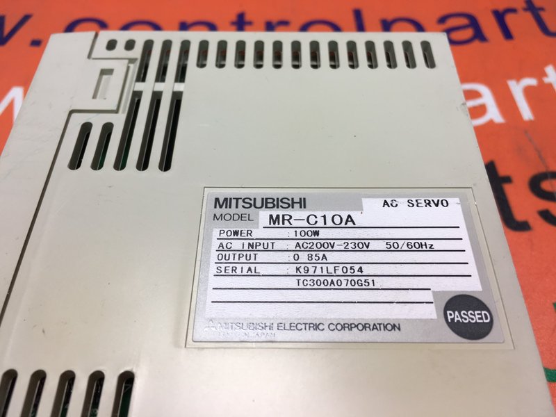 AC SERVO MITSUBISHI MR-C10A - PLC DCS SERVO Control MOTOR POWER SUPPLY ...