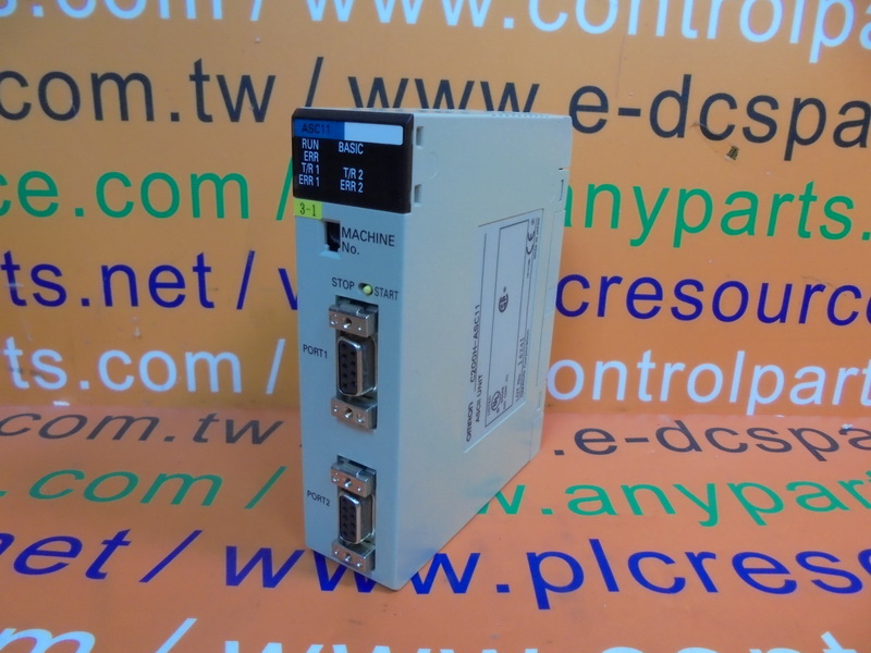 OMRON ASC11 UNIT C200H-ASC11 - 裕益科技自動化設備可程式編碼器PLC分散式控制系統DCS