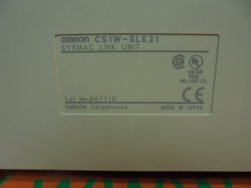 OMRON SYSMAC LINK UNIT CS1W-SLK21 - 裕益科技自動化設備可程式編碼器PLC分散式控制系統DCS