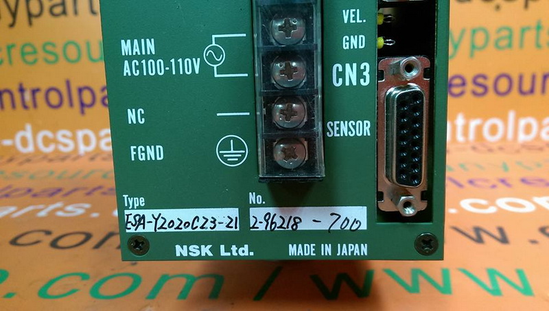 NSK SERVO ESA-Y2020C23-21 - 裕益科技自動化設備可程式編碼器PLC分散式控制系統DCS